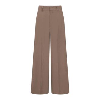 Rossi Rossi, Femme, Pantalons, Brun, Taille: 36 FR Ivon Business Linen