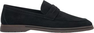 Estro & Luminara Homme, Chaussures, Brun, Taille: 43 EU Velour Mocassins