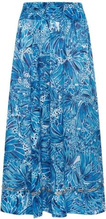 Maliparmi Maliparmi, Femme, Jupes, Bleu, Taille: 34 FR Sweet Butterfly Skirt