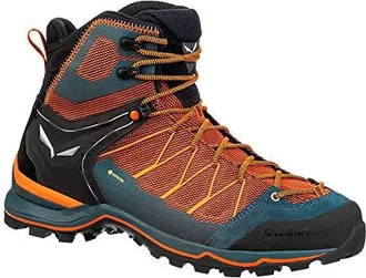 Salewa Mountain Trainer Lite Mid Gore-Tex Bottes de Randonnée Hommes, Noir, 11.5