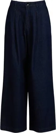 Garance Paris Pantalon large Voltaire en denim de coton