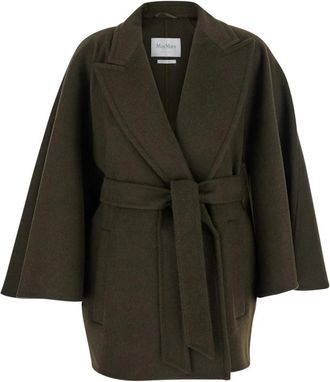 Max Mara Femme, Manteaux, Vert, Taille: 36 FR Verna Coat