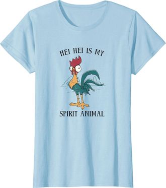 Disney Moana Hei Hei Is My Spirit Animal Portrait T-Shirt
