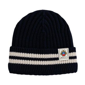Bally Femme, Accessoires, Bleu, Taille: ONE Size Bonnet