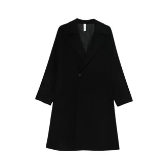 Hev&ograve; Homme, Manteaux, Noir, Taille: 2XL Manteau Ceintur&eacute;