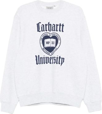 Carhartt Work in Progress Schooling graphic-print sweatshirt - Grau