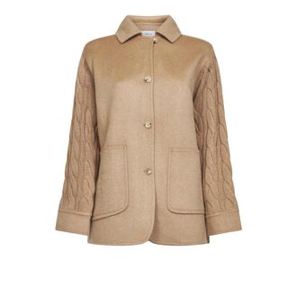 Max Mara Tacco Overshirt - - Jackets - Damen - Braun - XS