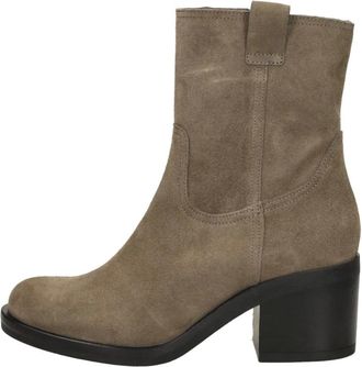 Red-Rag Femme, Chaussures, Vert, Taille: 39 EU Enkellaarsjes Hak