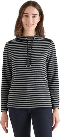 Cecil Damen Gestreiftes Funnelneck Shirt