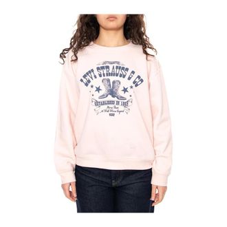 Levi's Damen, Sweatshirts & Hoodies, Rosa, LGr&ouml;&szlig;e