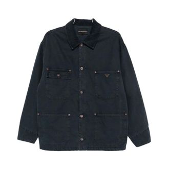Emporio Armani Light Jackets - - Jackets - Herren - Blau - XL