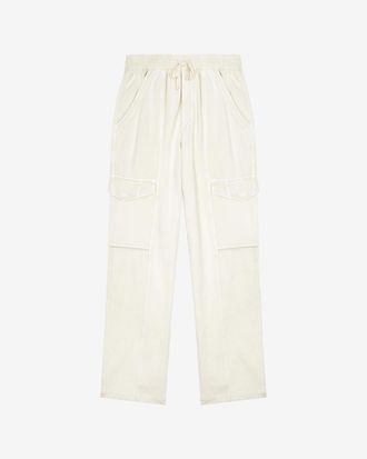 Isabel Marant Pantalon Peorana - Femme - &Eacute;cru - Taille34 - Marant &Eacute;toile