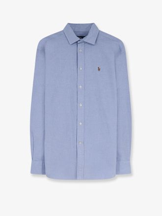 Ralph Lauren Cotton shirt with front logo - POLO RALPH LAUREN - gender_Woman