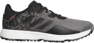 adidas Mens S2G Spikeless Golf Shoes, Grey Four/Core Black/Grey Six, 14