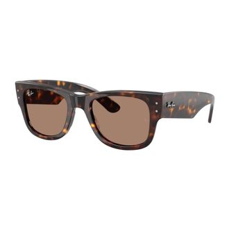 Ray-Ban Homme, Accessoires, Brun, Taille: 51 MM Lunettes de soleil audacieuses Wayfarer