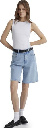 Mavi Damen Melina Bermuda Jeans-Shorts, Light Blue 90s, 26