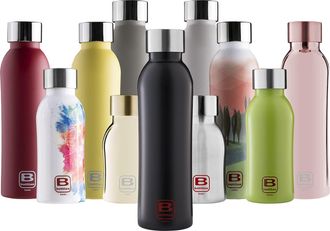 Bugatti B Bottles Twin Thermoflasche hält Flüssigkeiten 12 Stunden lang heiß 24 Stunden lang kalt und 36 Stunden lang EIS Umweltfreundliche und Wiederverwendb