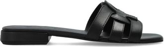 Furla Femme, Chaussures, Noir, Taille: 40 EU Sandales Claquettes