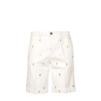 40weft 40Weft, Herren, Shorts, Wei&szlig;, XSGr&ouml;&szlig;e