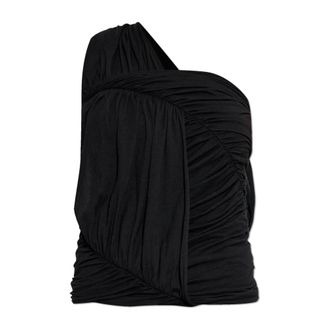 Rick Owens Draped Top - - Tops - Damen - Schwarzk - XS