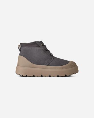 UGG Neumel Weather Hybrid Boot für Herren in Grey, Größe Wildleder/Wasserdicht