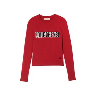 Michael Kors Femme, Pulls, Rouge, Taille: 40 FR Pull ras du cou