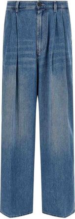 Marni Straight Leg Jeans - Blau