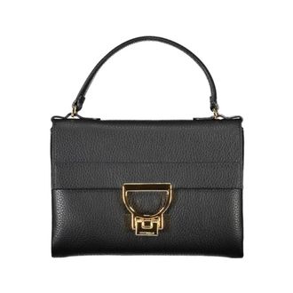 Coccinelle Leather Handbag - - Bags - Damen - Schwarzk - ONE SIZE