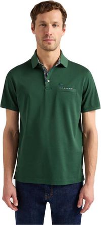 Harmont & Blaine Homme, Tops, Vert, Taille: L Polo Contrast&eacute;