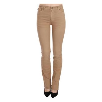Just Cavalli Italienische Chic Mid Waist Skinny Hose - - Jeans - Damen - Braun - W24