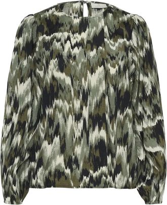 Kaffe Femme, Blouses et Chemises, Vert, Taille: 46 FR Kakia Blouse