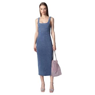 twentyfour Damen, Kleider, Blau, 2XLGr&ouml;&szlig;e