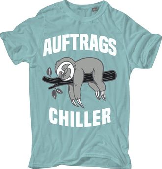 Spass Kostet Herren Tshirt Auftragschiller Faultier Motive chillen spr&uuml;che Sofa Schlafshirt