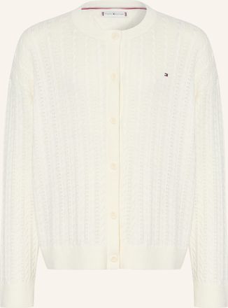 Tommy Hilfiger Strickjacke weiss