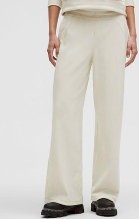 lululemon Pantalon large Scuba taille mi-haute Velours pour Femmes - Taille 2XS