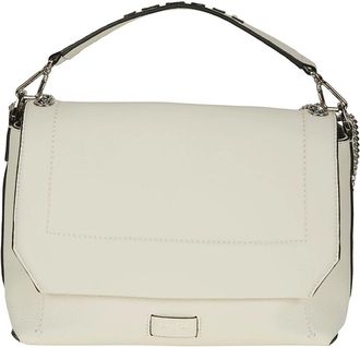 Lancel Femme, Sacs, Blanc, Taille: ONE Size Ninon Soft Large Flap Bag