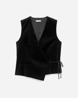 Arket Samtweste -Schwarz
