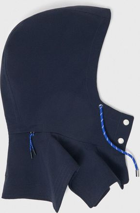 Maje Capuche Imperm&eacute;able Avec Cordons - Bleu Marine - Maje
