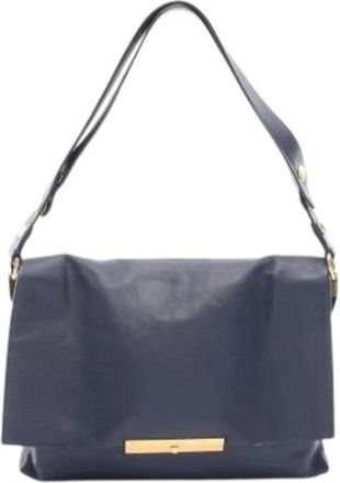 Celine Sac bandouli&egrave;re vintage Pre-owned - Femme - Pre-owned - Bleu - Taille: ONE Size