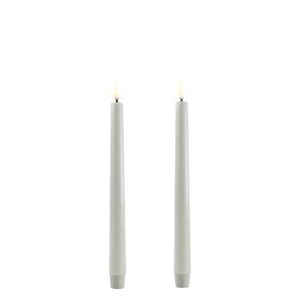 Uyuni Candles Uyuni UL-TA-DG02325-2 LED-Kerze, staubig, glatt, 2,3 x 25 cm, 2 St&uuml;ck
