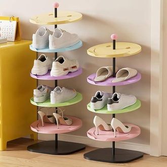 Generic &Eacute;tag&egrave;re &agrave; chaussures verticale &agrave; 3 niveaux pour bottes, baskets, talons - Id&eacute;al pour les petits espaces, les entr&eacute;es, les salons, les chambres &agrave; couch