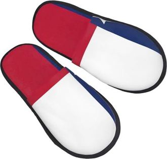 Generic Accueil Pantoufles Drapeau Du Texas Lavables Pantoufles De Maison Unisexe Chaussons DInt&eacute;rieur Pour H&ocirc;tel Femmes Voyage M