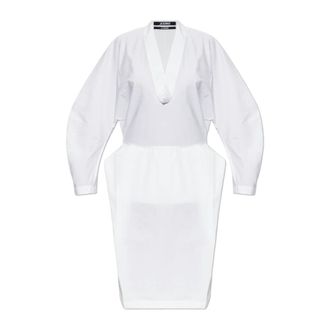 Jacquemus Das Colombe Kleid - - Dresses - Damen - Wei&szlig; - XS