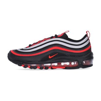 Nike Homme, Chaussures, Multicolore, Taille: 40 EU Basket basses noires/rouges/argentées