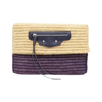 Balenciaga Pre-owned Straw Shoulder Bag - - Pre-owned - Damen - Mehrfarbig - ONE SIZE