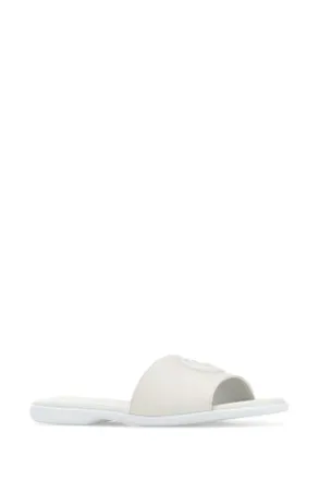 Gucci Nappa Leather Slipper - White