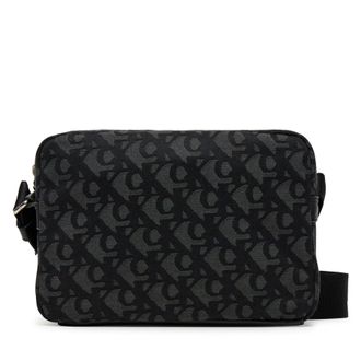 Calvin Klein Umh&auml;ngetasche Calvin Klein Unstructured Monogram Camera Bag LV04G3179G Schwarz