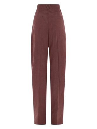 Bottega Veneta Sartorial Wool Trousers - Pink