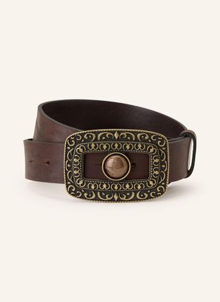 BA&SH Ba&Sh Lederg&uuml;rtel Boni braun