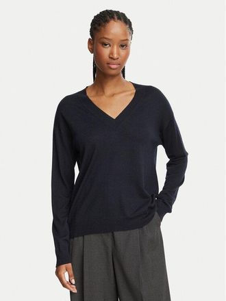 Max Mara Pullover Fiocchi 2625366062 Dunkelblau Regular Fit